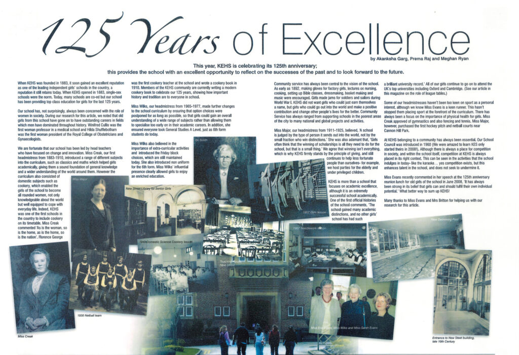 Our History - King Edward's High School for Girls